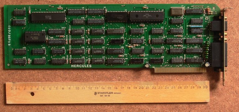 Graphics cards of the IBM era - Nobody comes after the last